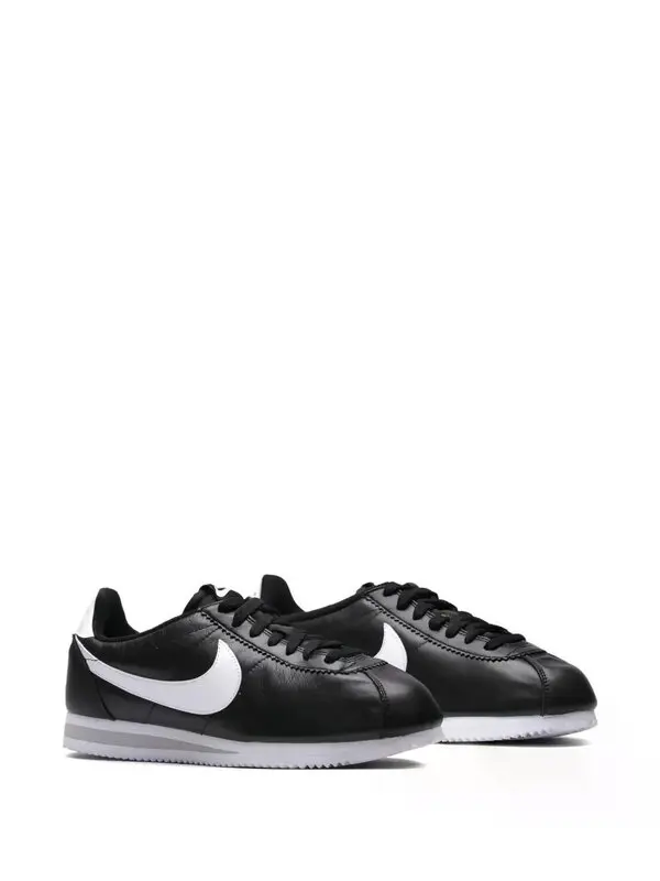 Nike Classic Cortez Premium Sneakers - Black