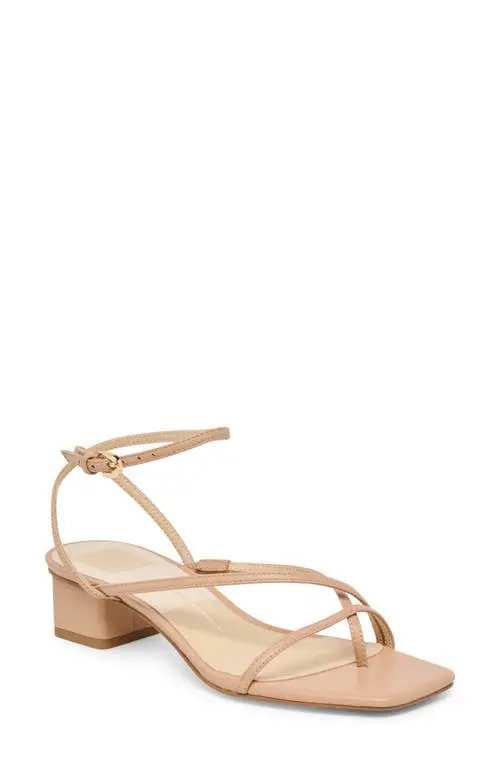 Dolce Vita Karlos Ankle Strap Sandal - Light Tan Leather