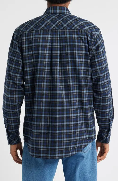 Carhartt Work In Progress Widmark Plaid Flannel Button-up Shirt
