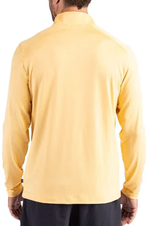 Cutter & Buck Coastline Epic Comfort Half Zip Performance Pullover - Desert