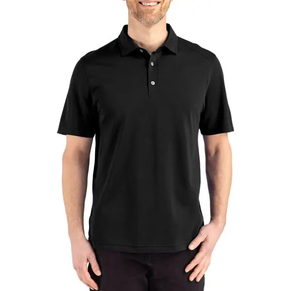 Cutter & Buck Advantage Refresh Epic Confidence Performance Polo - Black
