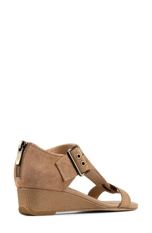 DONALD PLINER Wedge Sandal - Tobacco