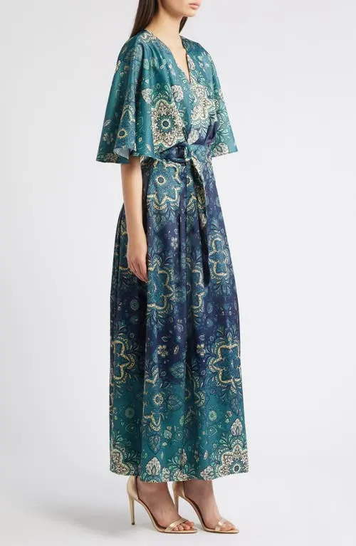 CIEBON Floral Wrap Dress