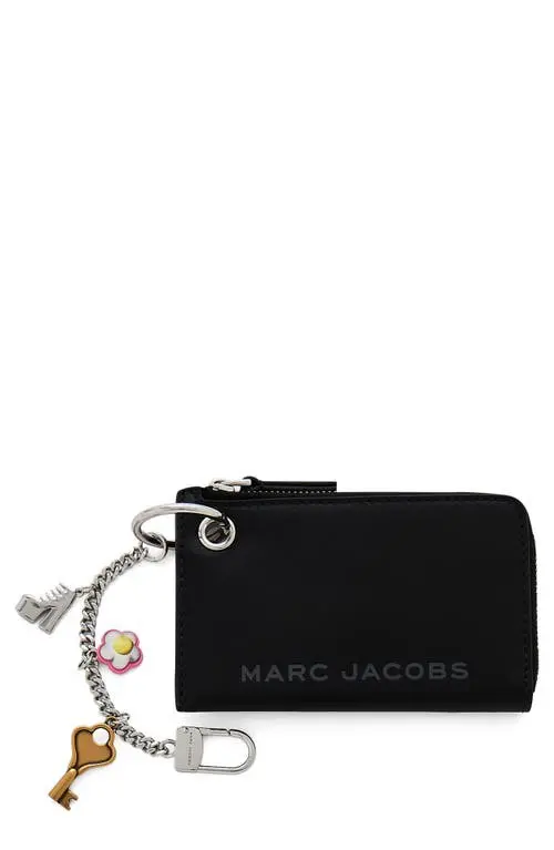 Marc Jacobs The Charm Top Zip Wallet - Black