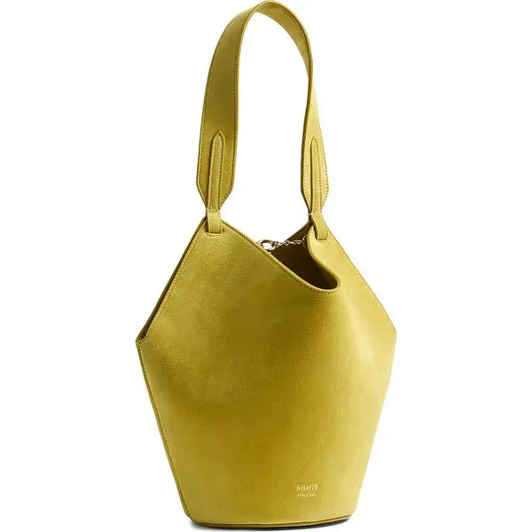 Khaite Mini Lotus Top Handle Bag - Fern 414