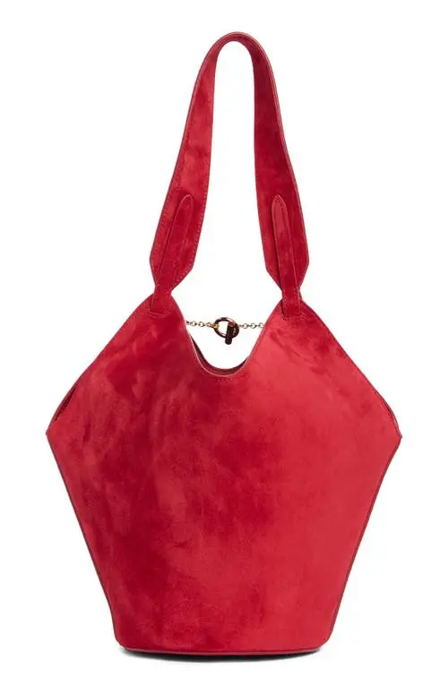 Khaite Mini Lotus Top Handle Bag - Ruby