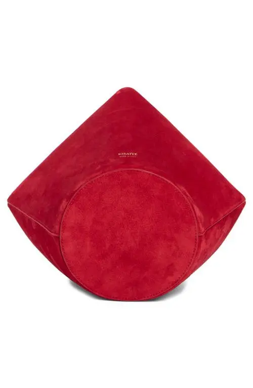 Khaite Mini Lotus Top Handle Bag - Ruby