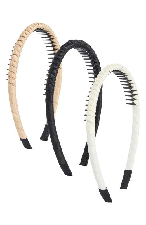 Chelsea28 Assorted 3-pack Comb Headbands