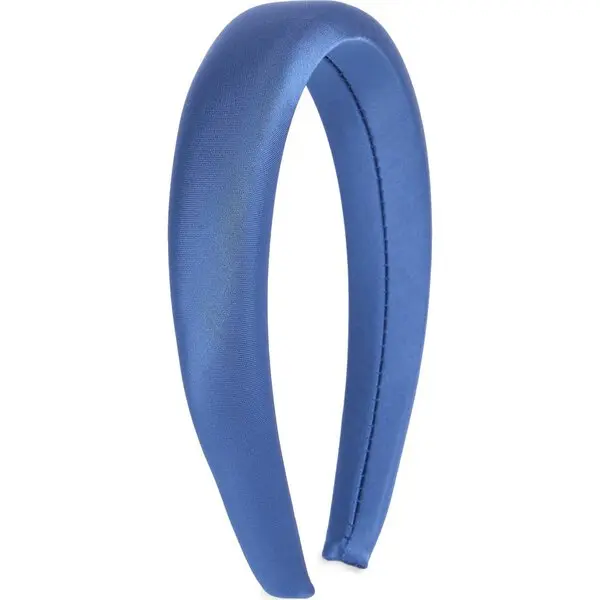 Chelsea28 Puff Satin Headband - Navy