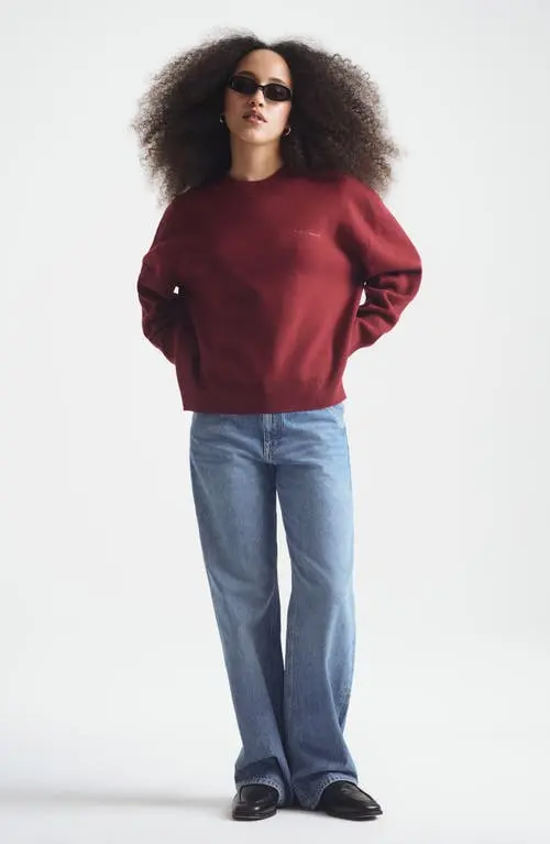 Brooklyn Industries Logo Crewneck Sweater