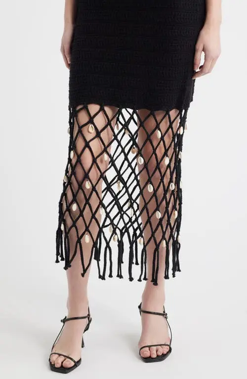 Rails Nastia Shell Embellished Cover-up Dress