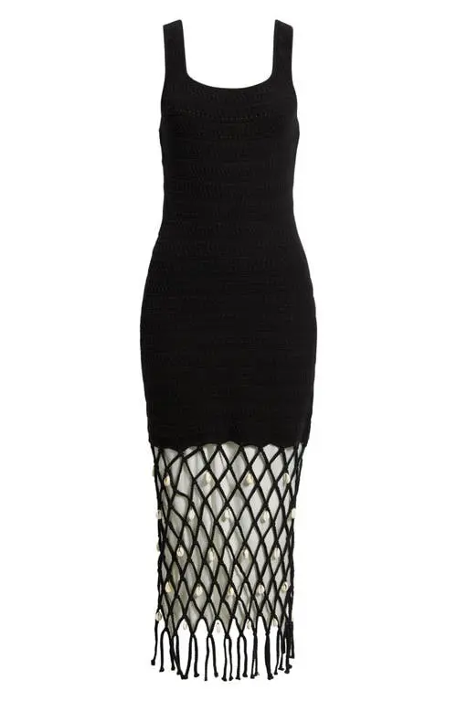 Rails Nastia Shell Embellished Cover-up Dress