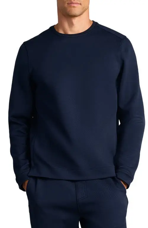 RHONE Quantum Crewneck Sweatshirt - True Navy