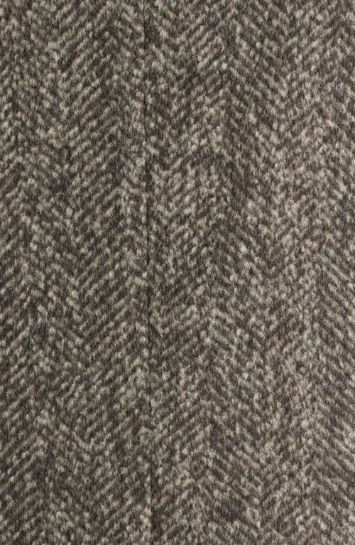 JACK VICTOR Wiktor Herringbone Wool-blend Coat