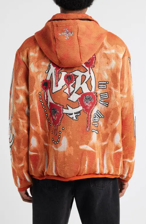 VERYRARE Printed Boxy Jacket