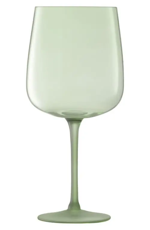 LSA Arc Contrast Set Of 4 Wine Glasses - Moss
