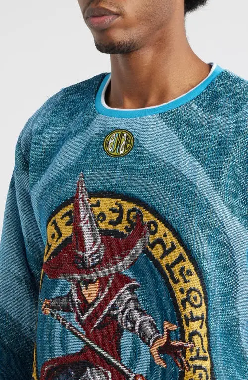 VERYRARE Wizard Jacquard Sweatshirt