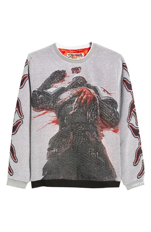 VERYRARE Jacquard Patterned Sweatshirt