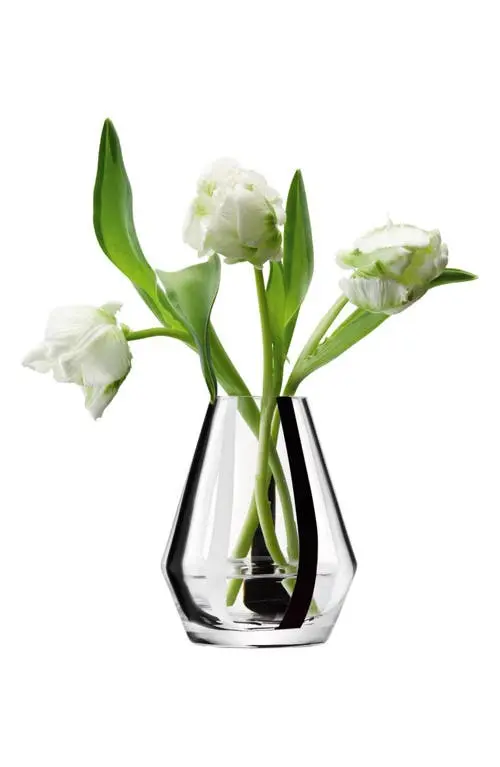 LSA Stripe 5.5-inch Glass Vase