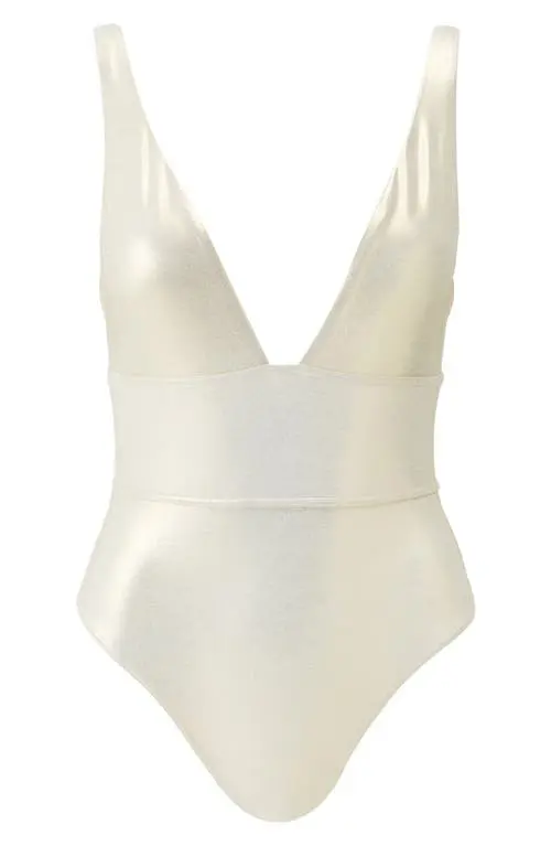 Melissa Odabash Caribbean Foil One-piece Swimsuit