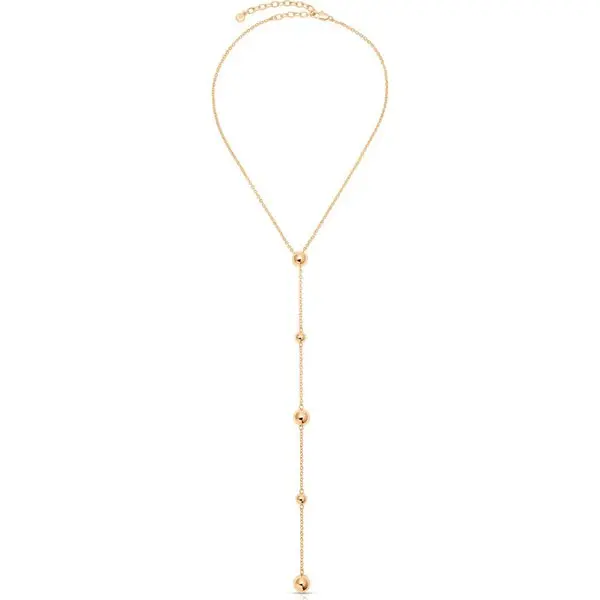 Ettika Pop The Bubbly Y-necklace - Gold