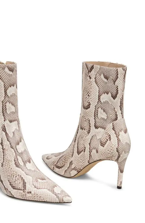 STUART WEITZMAN Power Zip 75 Bootie - Cream
