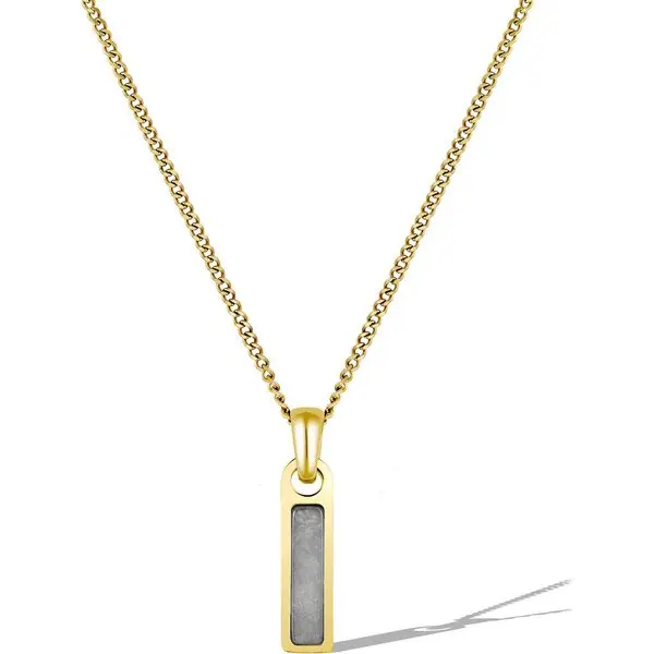 VINCERO Birthstone Pendant Necklace - Gold - April