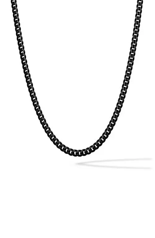VINCERO Onyx Chain Necklace - Black