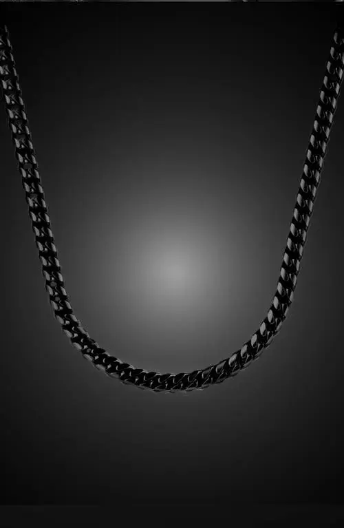 VINCERO Onyx Chain Necklace