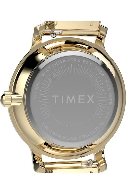 Timex® Transcend™ Mesh Strap Watch