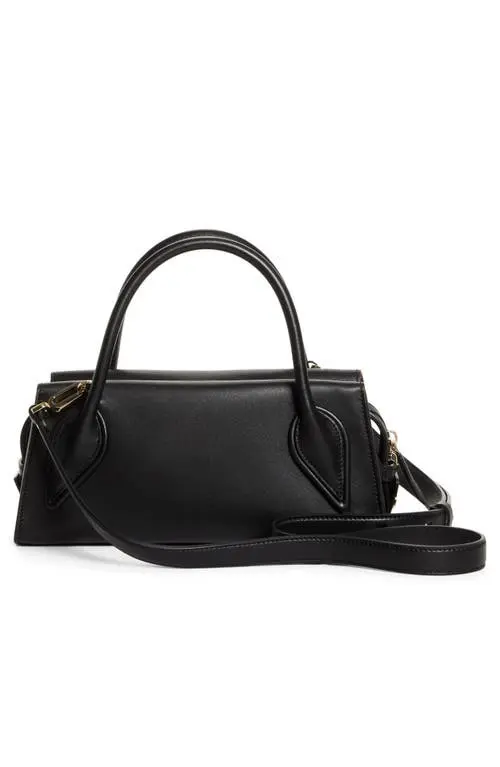 CHRISTIAN LOUBOUTIN Mini Lambskin Baguette Bag - Black