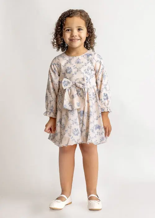 MABEL + HONEY Floral And Scenic Design Princess Dress