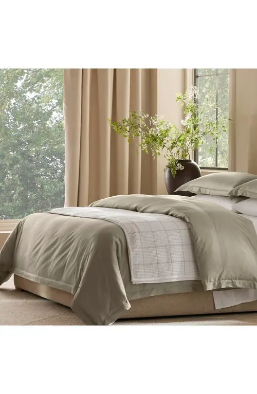 BOLL & BRANCH Signature Hemmed Duvet Set - Oak
