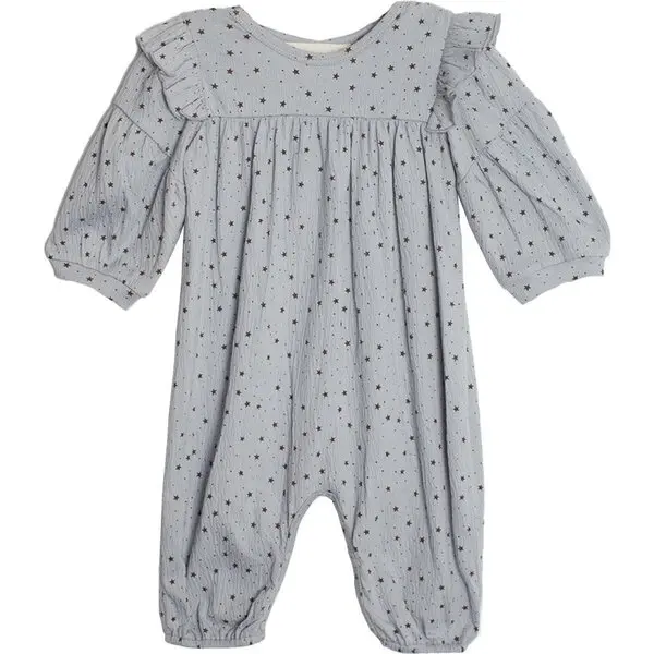 MABEL + HONEY Star Print Romper - Blue