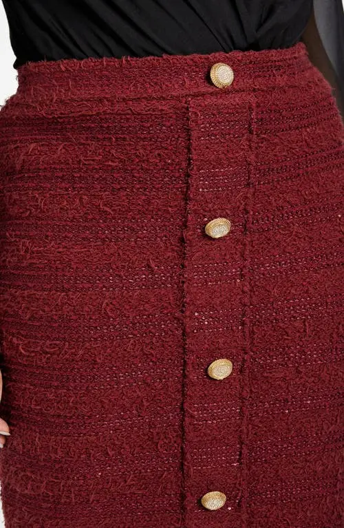 MARCIANO Clara Knit Pencil Skirt