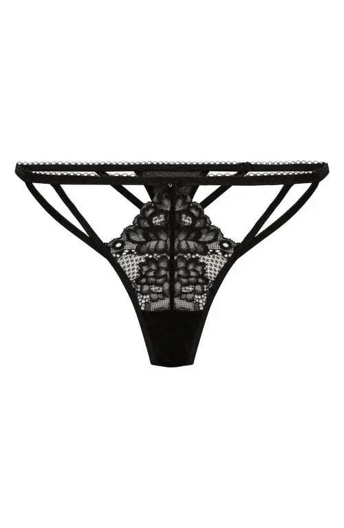 Hunkemoller Anna Thong - Caviar