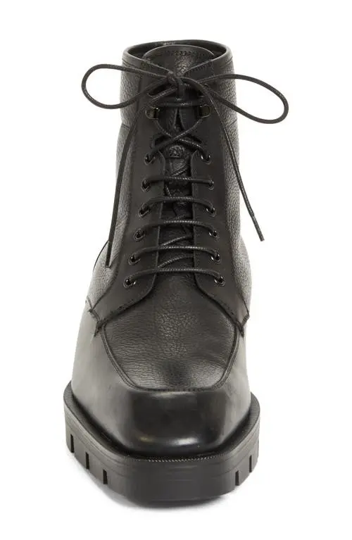 CHRISTIAN LOUBOUTIN Caracolo Lion Leather Boots
