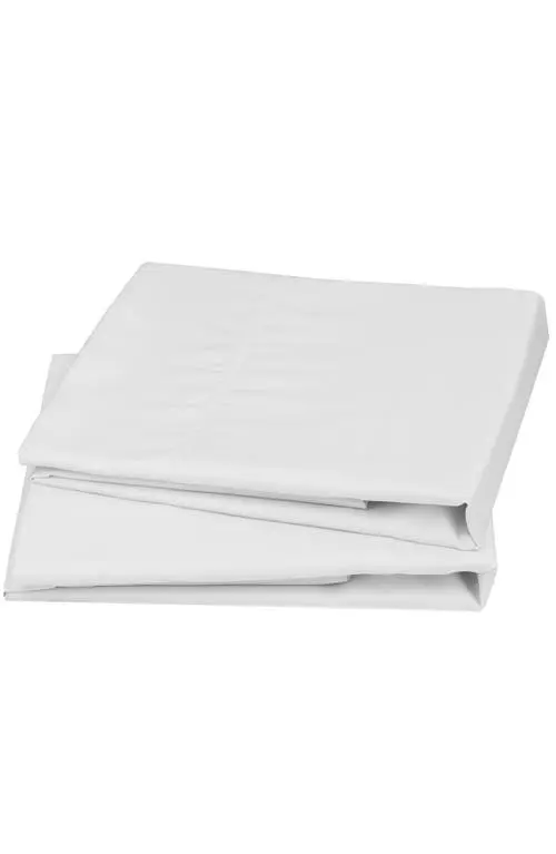 CALIFORNIA DESIGN DEN Set Of 2 Pillowcasessignature Comfort 100% Egyptian Cotton Sateen - Ivory