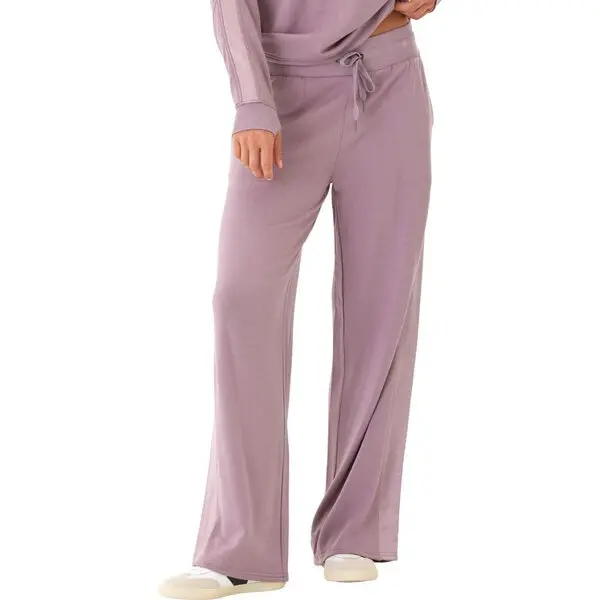 THREADS 4 THOUGHT Diane Fleece Wide Leg Sweatpants - Twilight
