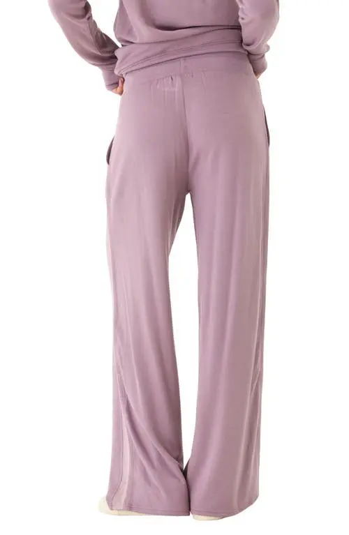 THREADS 4 THOUGHT Diane Fleece Wide Leg Sweatpants - Twilight