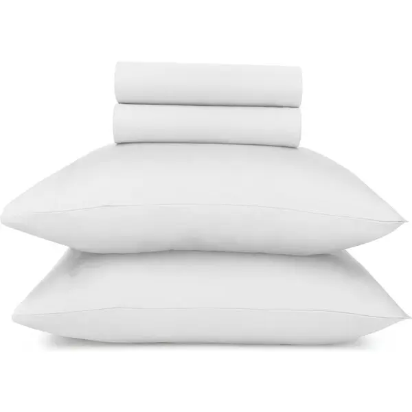 CALIFORNIA DESIGN DEN Signature Comfort 100% Egyptian Cotton Soft Sateen Sheet Set - Ivory