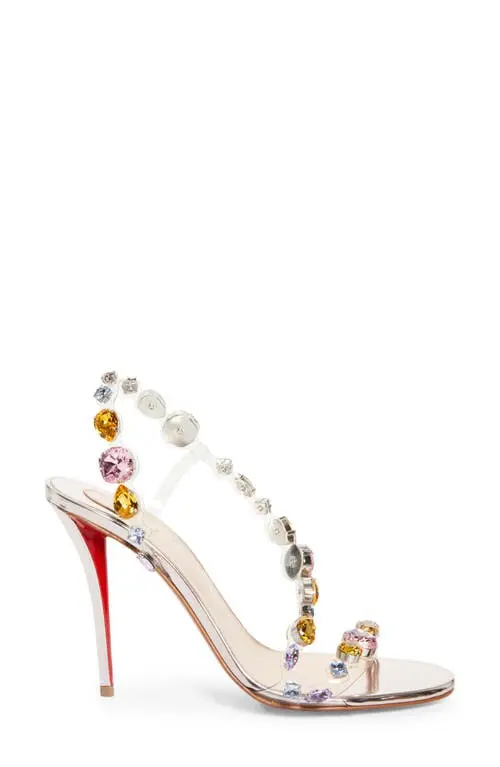 CHRISTIAN LOUBOUTIN Rosa Z Crystal Embellished Slingback Sandal