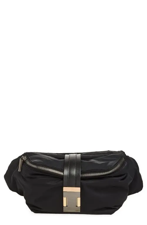 CHRISTIAN LOUBOUTIN Nox Nylon Belt Bag - Black