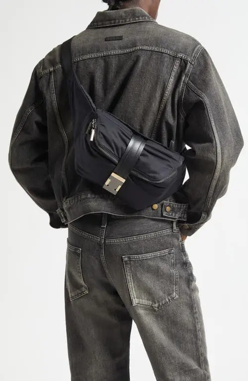 CHRISTIAN LOUBOUTIN Nox Nylon Belt Bag