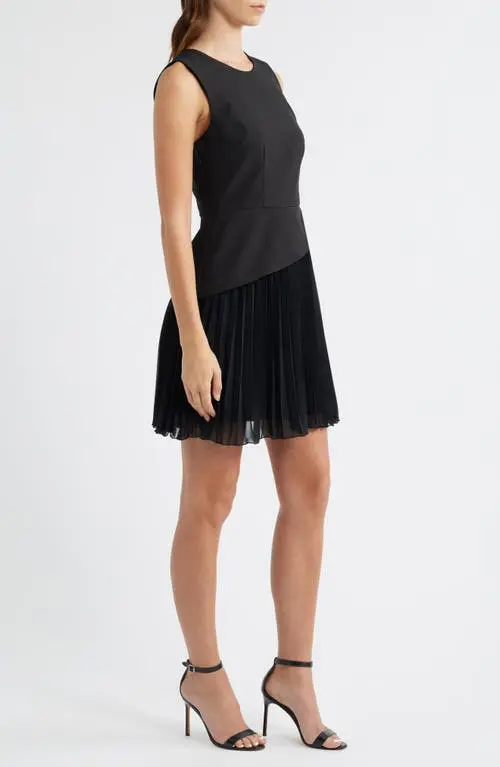 Sam Edelman Sleeveless Pleated Mini Dress