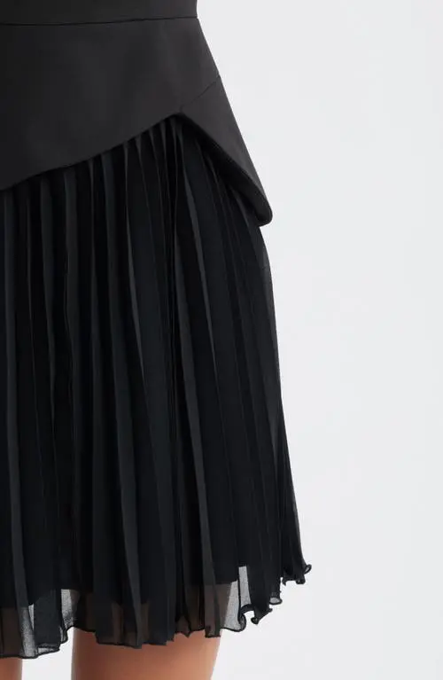 Sam Edelman Sleeveless Pleated Mini Dress