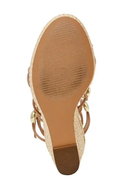 Steve Madden Oaklie Platform Slide Sandal - Natural