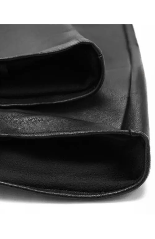Mango Lined Leather Gloves