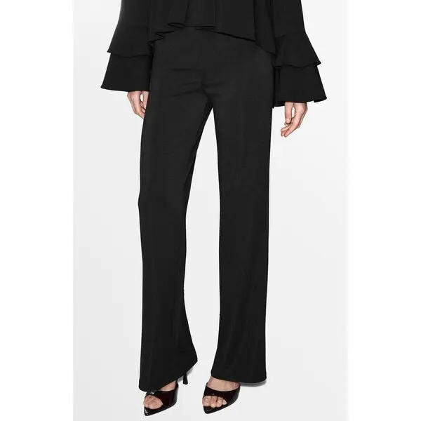 Mango Straight-leg Pull-on Trousers