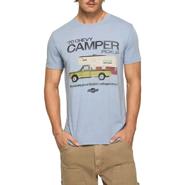 Lucky Brand Chevrolet Camper Graphic T-shirt